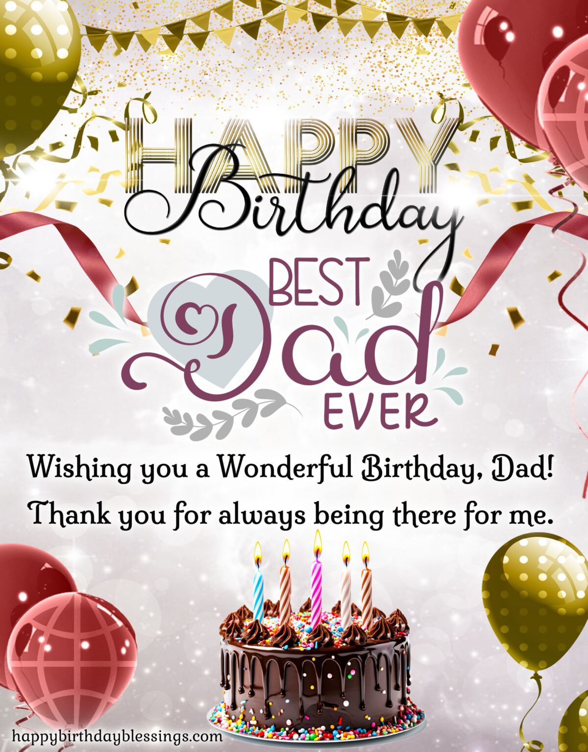 Birthday Wishes for Dad with beautiful Images