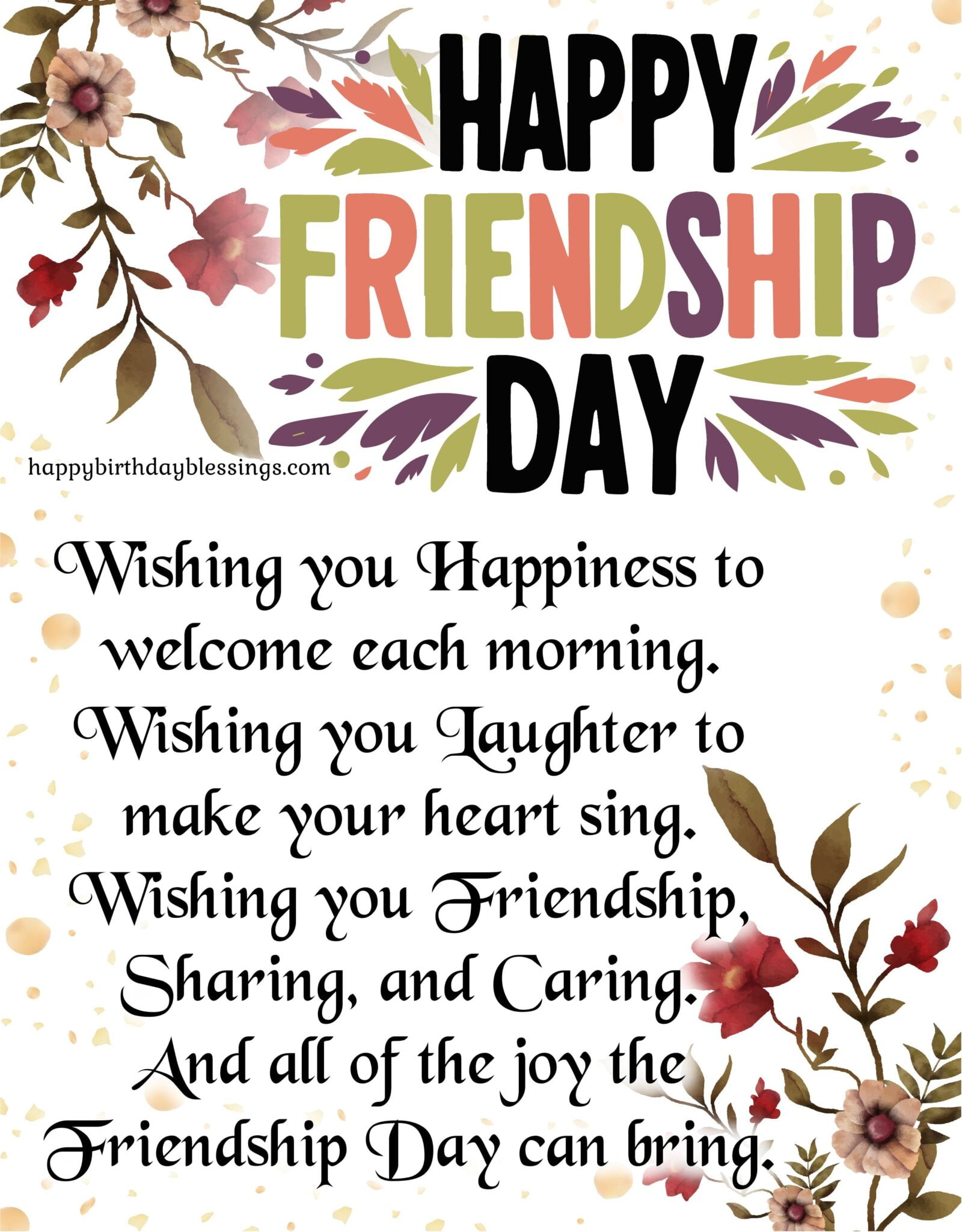Friendship Day Images with Wishes, Quotes and Messages