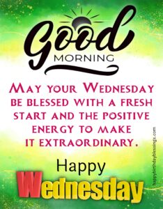 Happy Wednesday Images with Blessings and Quotes