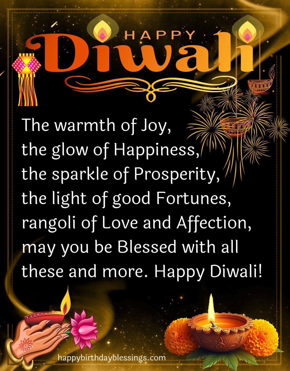 Happy Deepawali Wishes, Greetings, Messages, Quotes and Images for 2024