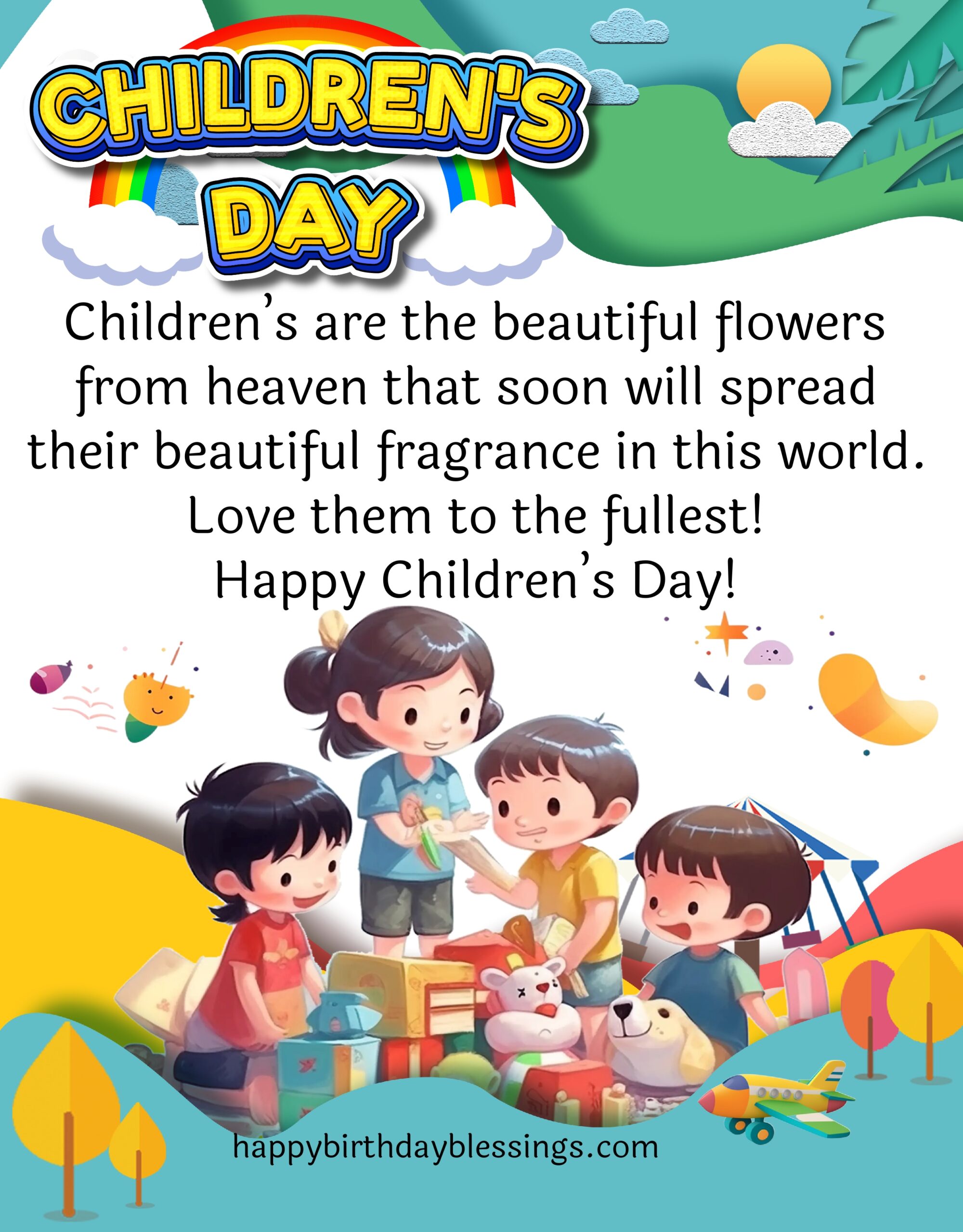 Happy Childrens Day Wishes Happy Childrens Day 2024 Wishes Images,