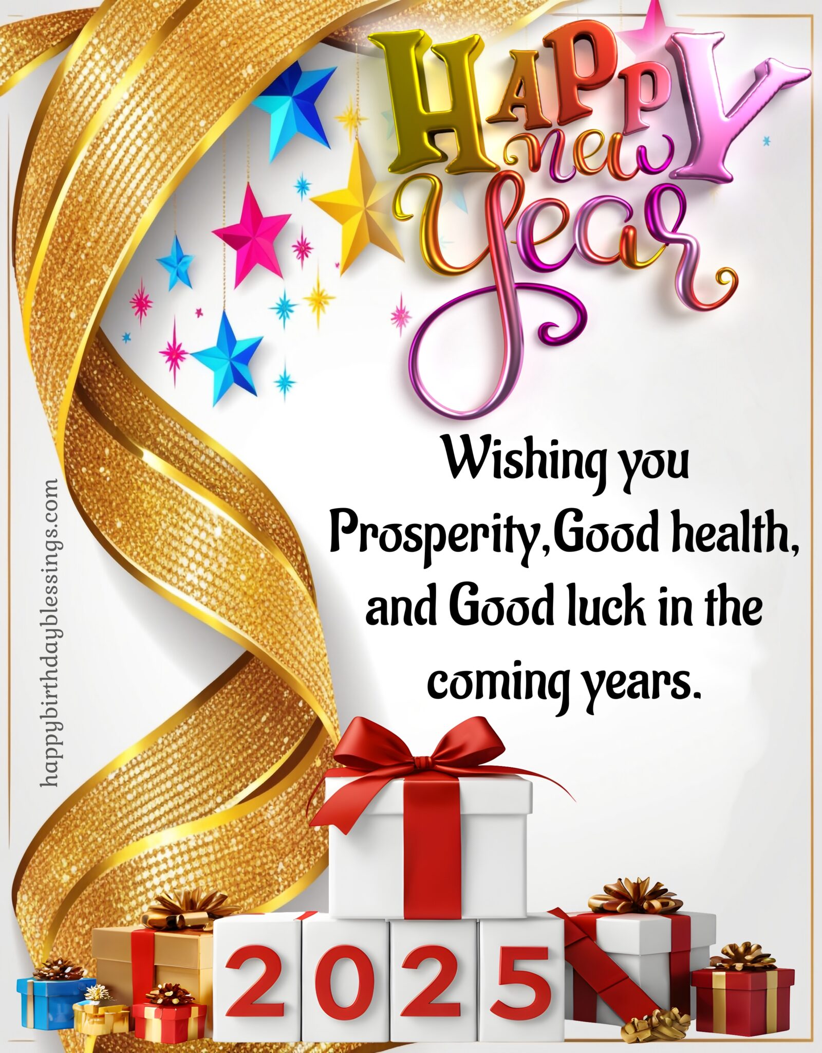 Happy New Year 2025 Wishes and Messages with Image