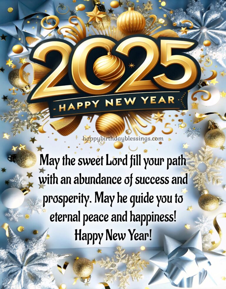 Happy New Year 2025 Wishes and Messages with Image