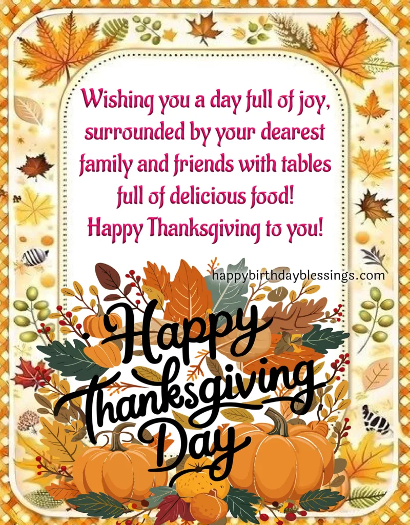 Best Happy Thanksgiving 2025 Images with Quotes, Wishes, and Messages ...