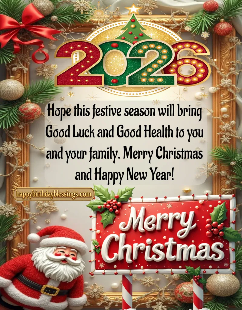 Christmas Card Sayings, Messages, Blessings and Greetings with Images