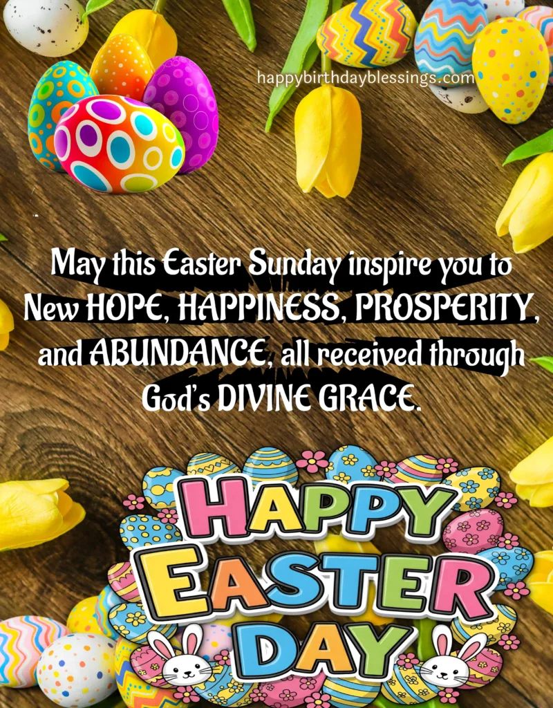 Beautiful Easter Sunday Wishes, Messages & Greetings with Images for ...
