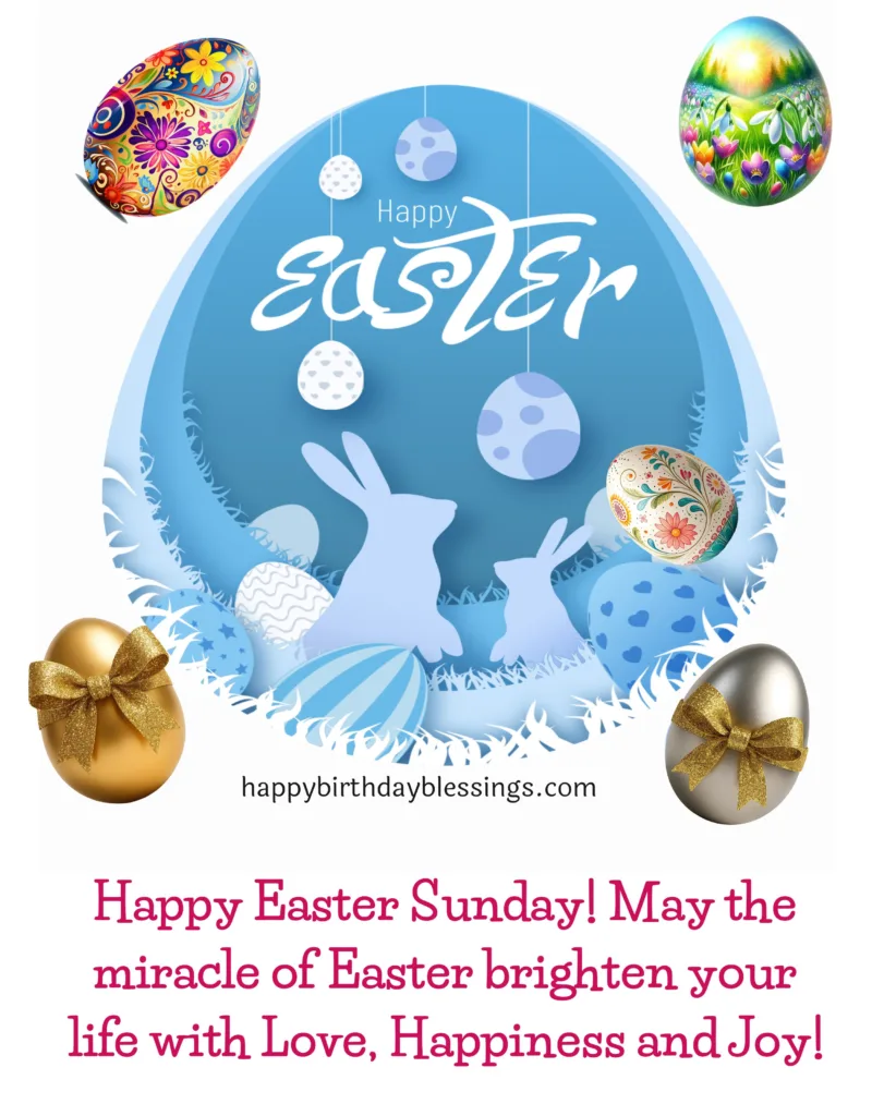 Beautiful Easter Sunday Wishes, Messages & Greetings with Images for ...